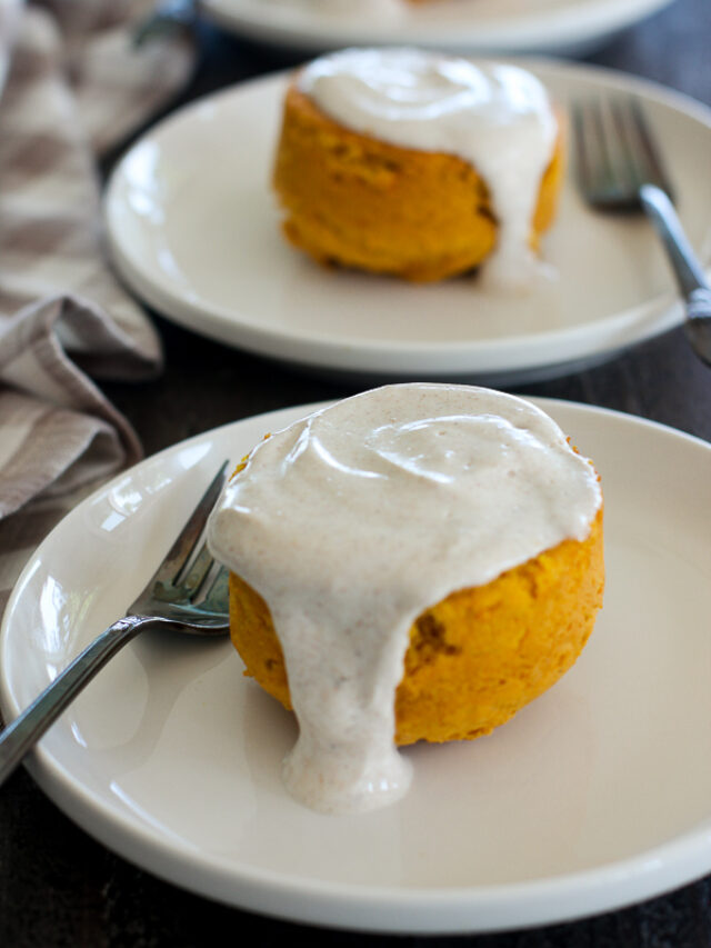 3 Ingredient Pumpkin Cake with Spiced Yogurt Topping Story - Lisa's ...