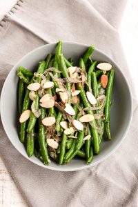 Fresh Green Beans With Shallot Butter Sauce Recipe - Lisa's Dinnertime Dish