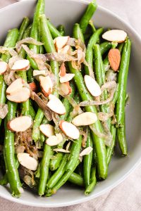 Fresh Green Beans With Shallot Butter Sauce Recipe - Lisa's Dinnertime Dish