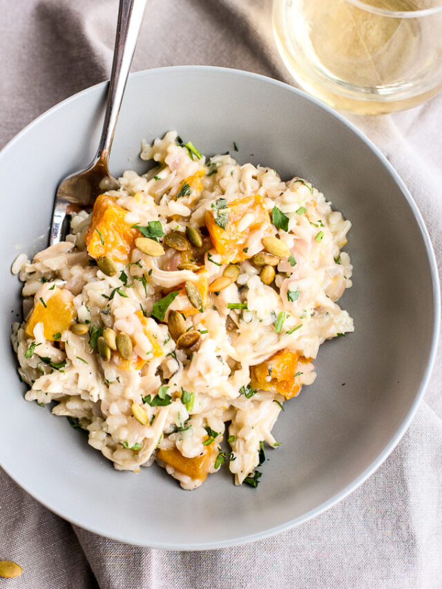 Turkey and Roasted Sweet Potato Risotto Recipe Story - Lisa's ...