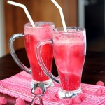 Raspberry Float - Lisa's Dinnertime Dish