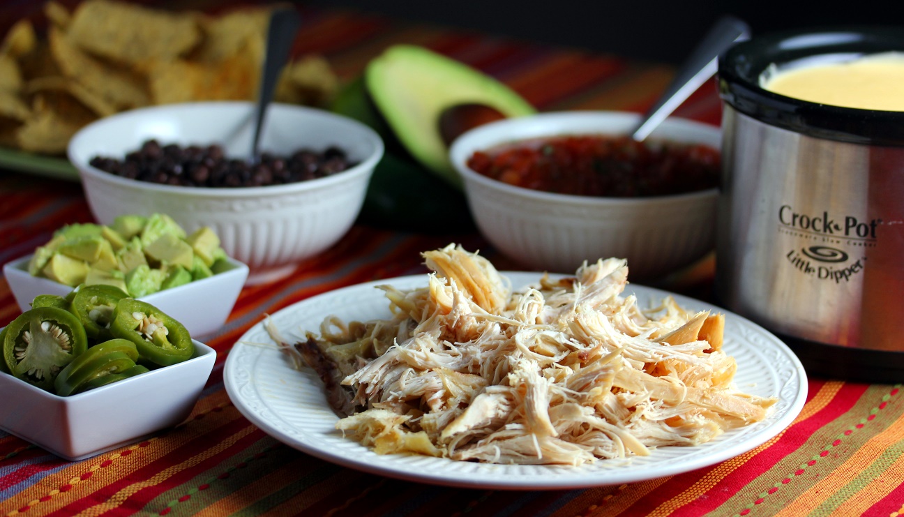 Chicken Queso Nacho Bar - Lisa's Dinnertime Dish
