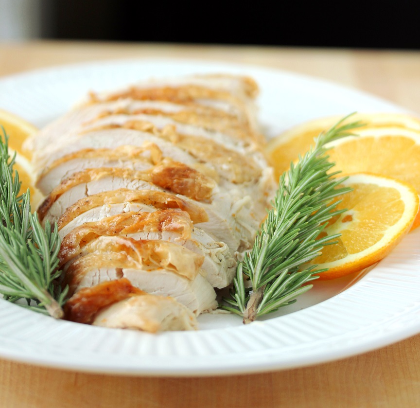 Rosemary Orange Roast Turkey - Lisa's Dinnertime Dish