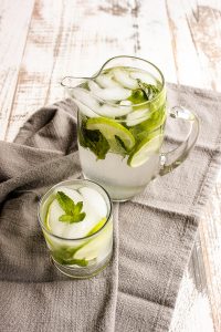 Summer Mojito Water - Lisa's Dinnertime Dish