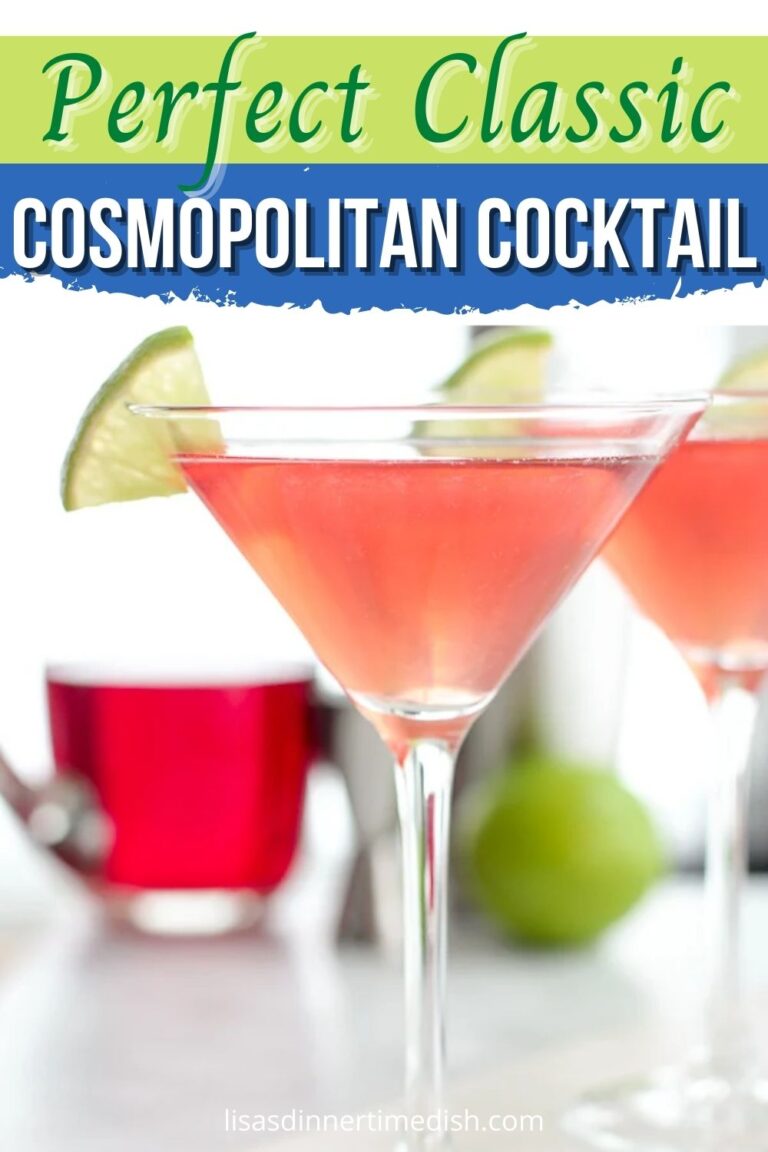 How to Make the Perfect Classic Cosmopolitan Cocktail - Lisa's ...