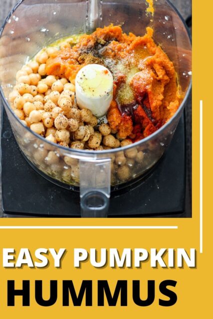 Easy Pumpkin Hummus - Lisa's Dinnertime Dish