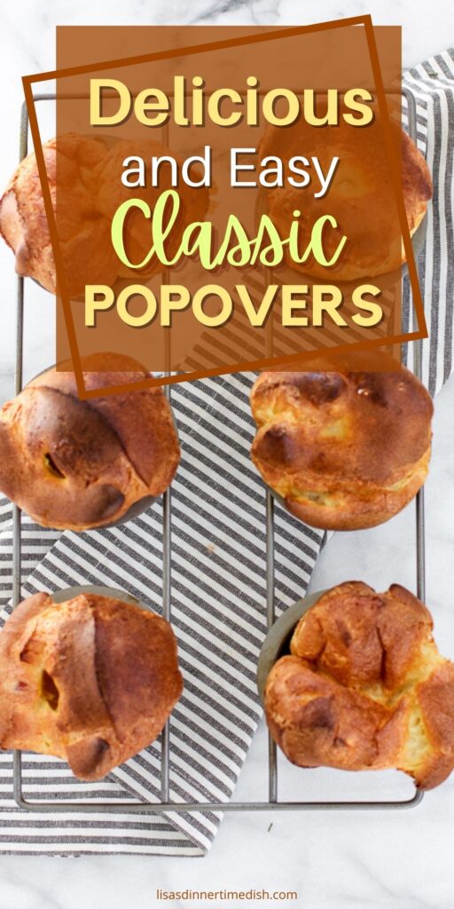Classic Popovers - Lisa's Dinnertime Dish